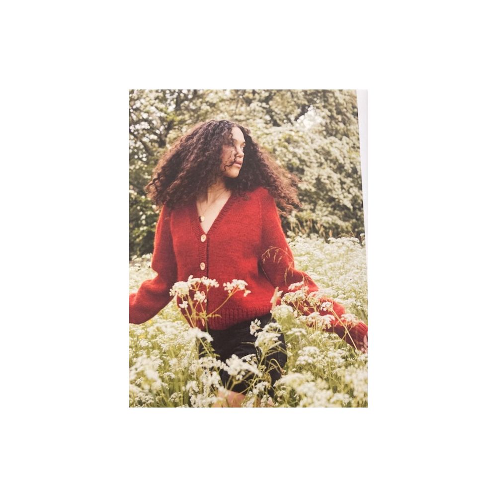 Strik og Plantefarvning - Uld, Krap og grønne blade - af Signe Siemsen