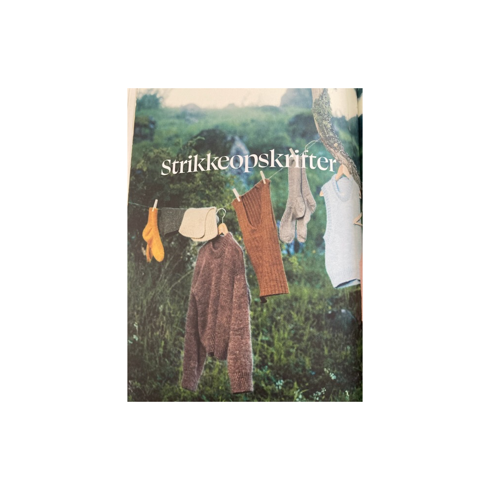 Strik og Plantefarvning - Uld, Krap og grønne blade - af Signe Siemsen